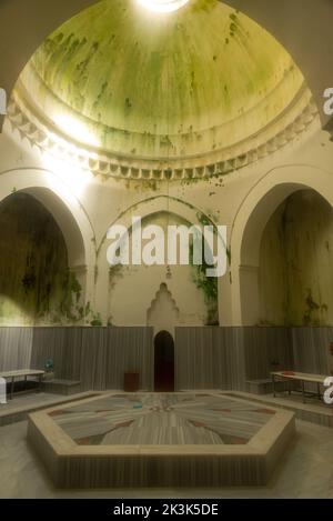 historical hammam view from inside, Turkish bath (Hamam), historical ...