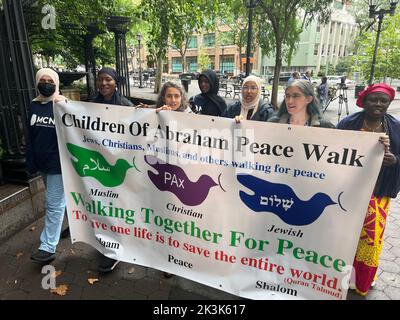 Members of various religious groups and religions come together by the ...