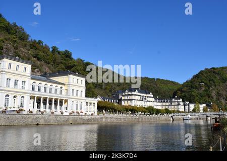 central Bad Ems with the classic 19th century architecture Stock Photo ...