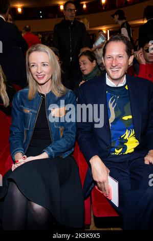 Milan, Italy, 25/09/2022, ? , Delphine Arnault, , John Elkann , Milan ...