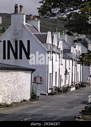 The Stein Inn (the oldest pub on the island) at Stein, Waternish, Isle ...