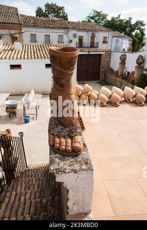 Paco Tito Pottery Museum courtyard, Úbeda, Jaén Stock Photo - Alamy