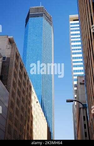 The IDS Tower in downtown business district of Minneapolis, is the ...