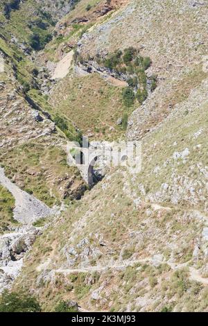 The Ali Pasha Bridge Outside of Gjirokaster, Albania Stock Photo - Alamy