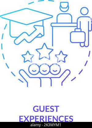 Guest experiences concept icon Stock Vector Image & Art - Alamy