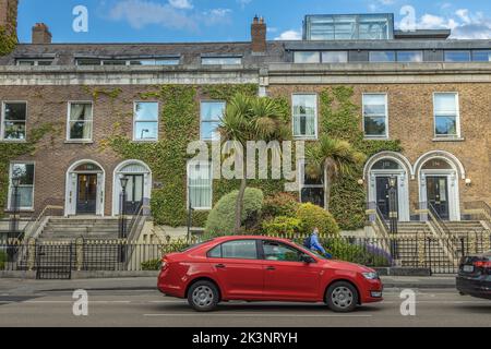 Dublin, Ireland - June 22 2022 "Luxury houses in Ballsbridge, most ...