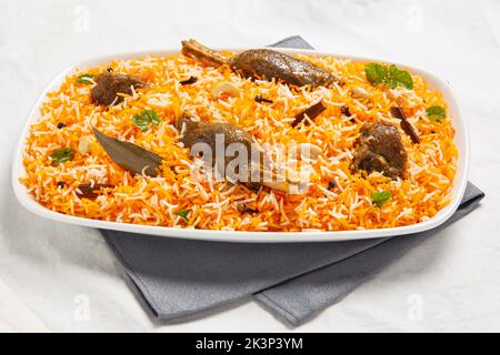 Desi Style Cinigura Chicken Biriyani, Tehari, Indian Biriyani Tehari ...