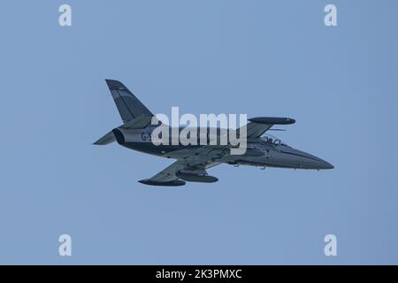 Aero L-39 Albatros G-SHMB displaying at Blackpool Air Show 2022 Stock ...