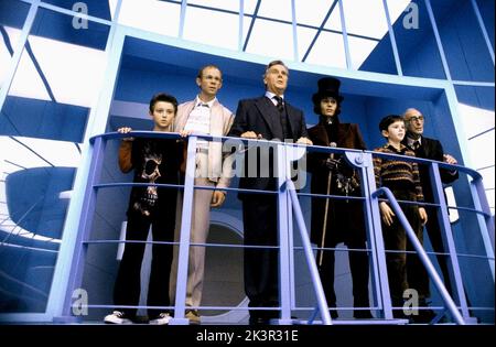 CHARLIE AND THE CHOCOLATE FACTORY JAMES FOX as Mr. Salt, ADAM GODLEY as ...