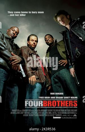 FOUR BROTHERS -2005 POSTER Stock Photo - Alamy
