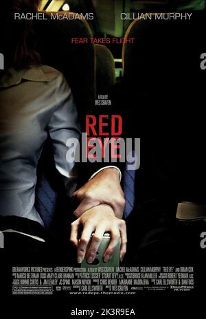 Film Still from "Red Eye" Rachel McAdams, Cillian Murphy © 2005 Dream ...