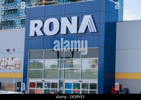 Store front of RONA. RONA is an American owned Canadian retailer of big ...