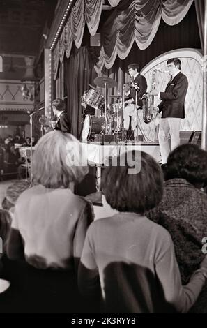 DAVE CLARK FIVE performing at the Tottenham Royal, London, in January ...