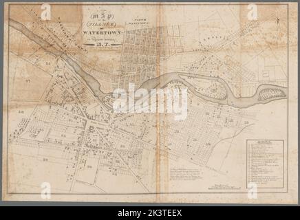 Map of Jefferson in New York Stock Photo - Alamy
