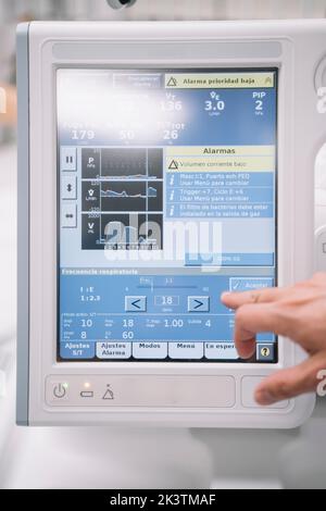 Healthcare worker crop view. Healthcare practitioner holding ...