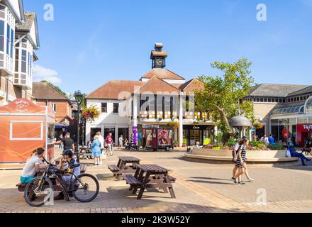 Colchester Essex, view in summer of Colchester High Street showing the ...