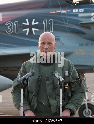 Omitama, Japan. 28th Sep, 2022. Lieutenant General Ingo Gerhartz, Chief ...