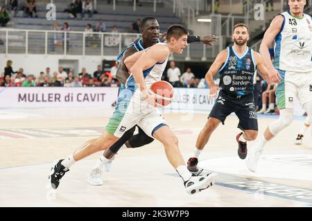 Palaleonessa A2A, Brescia, Italy, September 28, 2022, Coach Ettore ...