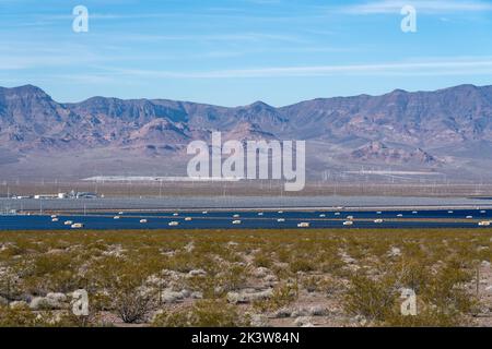 Large photovoltaic power generating complex in the El Dorado Valley ...