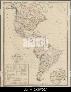America Cartographic. Maps. 1843. Lionel Pincus and Princess Firyal Map ...