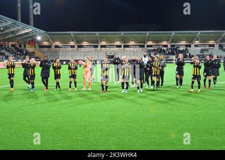 Gothenburg, Sweden. 28th Sep, 2022. Hisingen Arena, Gothenburg, Sweden ...