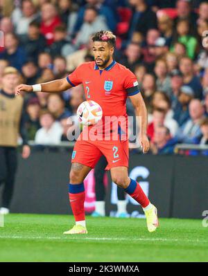 Reece James of England controls the ball during a FIFA Men’s World Cup ...