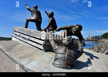 Merchant Mariner Monument - Sydney - Nova Scotia Stock Photo - Alamy