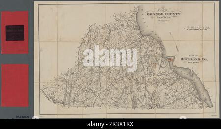 Map of Rockland Co: New York Map of Rockland County Cartographic. Maps ...