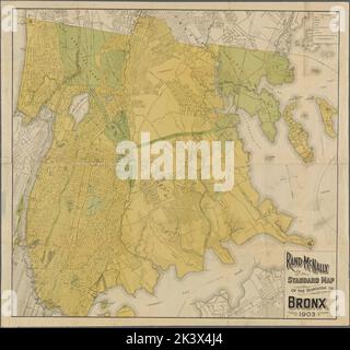 New Standard map of the Borough of Bronx Stock Photo - Alamy