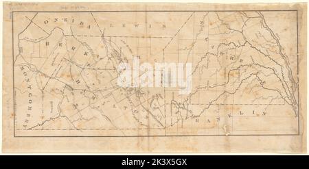 Map of the tracts, patents and land grants of northern New York ...