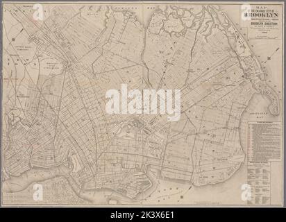 Map of the enlarged City of Brooklyn, published for the Brooklyn ...