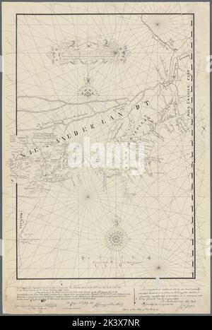Map of New Netherland 1841 Stock Photo - Alamy