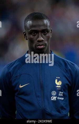 PARIS, FRANCE - SEPTEMBER 22: Ferland Mendy of France during the UEFA Nations League League A ...
