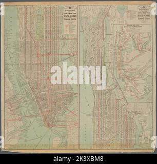 Hagstrom's map of upper New York house number and subway guide ...