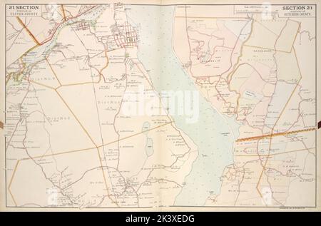 Map of Ulster Stock Photo - Alamy