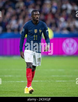 Ousmane Dembele of France on the ball during the FIFA World Cup 2026 ...