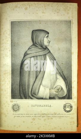 Girolamo (Jerome) Savonarola, an Italian Dominican friar from Ferrara ...