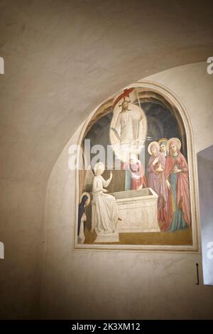 FRA Angelico: The Resurrection of Christ, Museo di San Marco, Florence ...