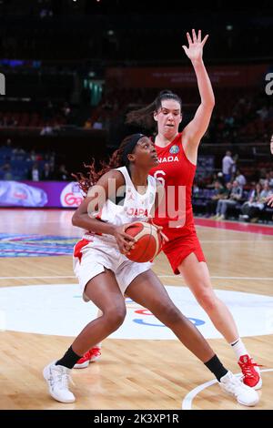 Japan's Stephanie Mawuli during the 2022 FIBA Women's Basketball World ...