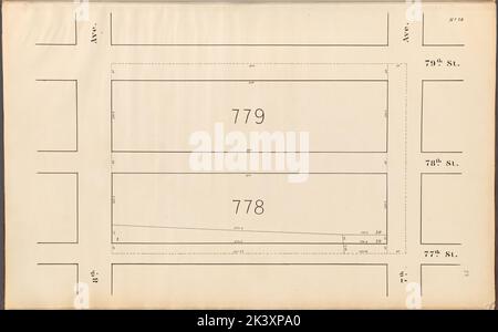 Central Park Planning Map No. 5: Bounded by 63rd Street, 6th Avenue ...