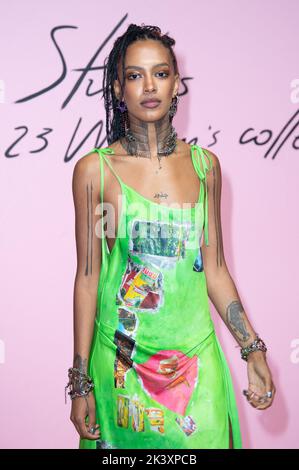 Alewya attending the Acne Studios Womenswear Spring/Summer 2023 show as ...