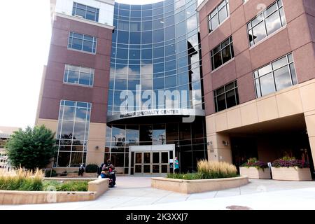 Entrance to the John Nasseff Medical Center part of the United Hospital ...
