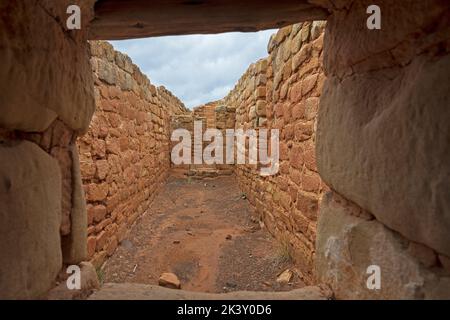 The Sun Temple in Mesa Verde National Park, Colorado Stock Photo - Alamy