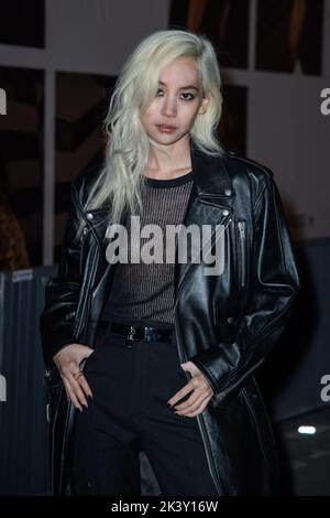 Kitty Chicha attending the Saint Laurent Rive Droite Sushi Park opening ...