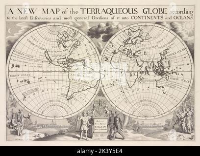 A new map of the terraqueous globe according to the ancient discoveries ...