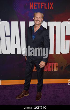 Fletcher Moules attends the 'Entergalactic' Netflix series premiere ...