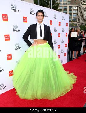 Gilbert Bolden III attending the New York City Ballet 2021 Fall Fashion ...