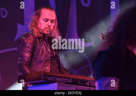 Joakim Svalberg of Opeth during the In Cauda Venenum Tour, on 28th ...