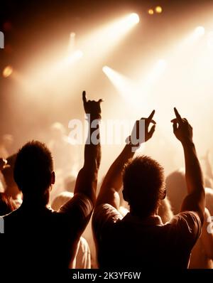 The most epic show of their lives Stock Photo - Alamy