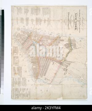 Hooker's new pocket plan of the city of New York Cartographic. Maps ...